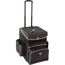 Reinigungswagen Rubbermaid&reg; Quick Cart Medium, 40 l, Au&szlig;entaschen, Rei&szlig;verschlusstasche & Innenf&auml;cher, Teleskopgriff, wasser-/&ouml;lresistent, Teflon&reg;