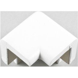 Knuffi&reg; Schutzecke f&uuml;r Knuffi Eckschutzprofil Typ H, L 42 x B 22 mm, selbstklebend, PU-Schaum, 3-schenkelig, wei&szlig;