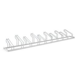 B&uuml;gelparker WSM, 1-seitig, f&uuml;r Reifen bis B 55 mm, B 3500 x T 538 x H 415 mm, Stahl feuerverzinkt, 10 Einstellpl&auml;tze, montiert