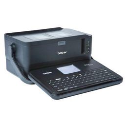 Brother Beschriftungsger&auml;t PTD800W, USB u. WLAN, abnehmbare LCD-Tastatur, Tragegriff