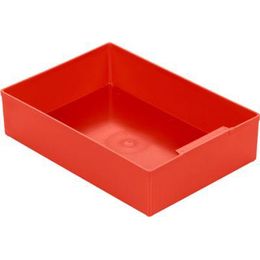 Sch&auml;fer Shop Einsatzkasten EK 504, PS, 10 St&uuml;ck, rot