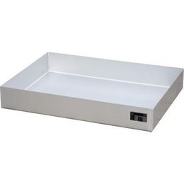 Bauer Kleingebindewanne KGW-P 2 V4A, f&uuml;r Euro- und Chemiepaletten, Edelstahl, L 800 x B 600 x H 120 mm, bis 100 kg