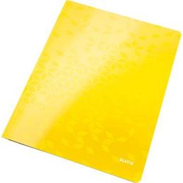 Leitz&reg; Eckspannmappe WOW, DIN A4, 3 Schutzklappen, gelb