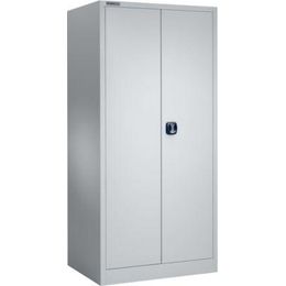 Schäfer Shop Schäfer Shop Select Materialschrank MSI 2609, Belastb. 50 kg je Boden, H 1935 mm, weißaluminium/weißaluminium