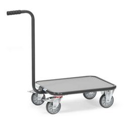 Fetra Griffroller "Grey Edition", Stahl, anthrazitgrau, 1 Plattform, L 600 x B 500 mm, bis 250 kg