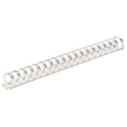 Fellowes Plastikbinder&uuml;cken, 19 mm, weiss, 100St.
