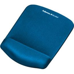 Mauspad-Handgelenkauflage Fellowes PlushTouch, rutschfest, ergonomisch, blau