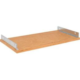 Sch&auml;fer Shop Sch&auml;fer Shop Genius Tablarauszug f&uuml;r FS Materialschr&auml;nke, Buchenholz ge&ouml;lt, B 910 x T 490 x H 80 mm