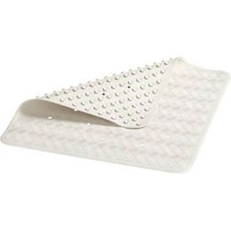 Badematte Rubbermaid&reg; Safti-Grip&reg;, mit Saugn&auml;pfen, schimmelresistent, latexfrei, L 571 x B 355 mm, Gummi, wei&szlig;