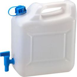 Wasser-Kanister ECO, mit Hahn, 12 l, natur