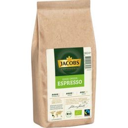 Jacobs Good Origin Espresso, 1 kg, Ganze Bohne, Bio & Fairtrade, r&ouml;stig-s&uuml;&szlig;, mit Toffee-Aroma