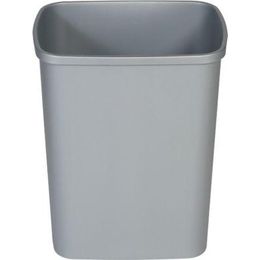 Abfallsammler Probbax, 25 l Volumen, rechteckig, Polypropylen, grau