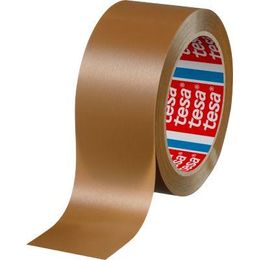 Verpackungsklebeband Tesa&reg; 4100, f&uuml;r mittelschwere Pakete, manuell o. maschinell nutzbar, 6 Rollen, B 50 mm x L 60 m, PVC, braun