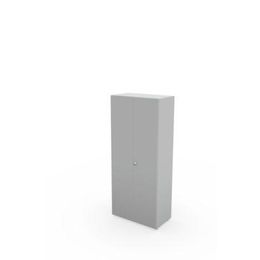 Sch&auml;fer Shop Sch&auml;fer Shop Genius Fl&uuml;gelt&uuml;renschrank TETRIS WALL, 5 Ordnerh&ouml;hen, T&uuml;ranschlag rechts, B 800 x T 440 x H 1880 mm, lichtgrau