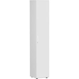 Aktenschrank PALENQUE, 6 OH, B 400 x T 420 x H 2160 mm, lichtgrau