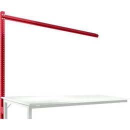 Manuflex Aufbauportal f. Ansatztisch STANDARD Arbeitstisch-/Werkbanksystem UNIVERSAL/PROFI, 2000 mm, rubinrot