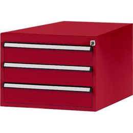 Manuflex Schubladen-Unterbau, f&uuml;r T 800 mm, rubinrot