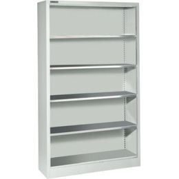 Sch&auml;fer Shop Sch&auml;fer Shop Select Regal AS 2409, mit 4 h&ouml;henverstellbaren Fachb&ouml;den, B 950 x T 400 x H 1935 mm, Stahlblech, lichtgrau