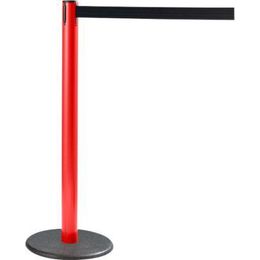 RS-GUIDESYSTEMS&reg; Gurtpfosten GLA 28, rot, Gurt schwarz