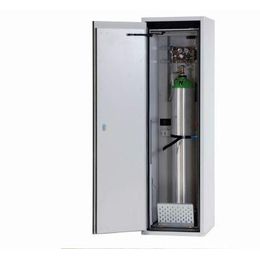Druckgasflaschenschrank G-ULTIMATE-90 Komfort, Fl&uuml;gelt&uuml;r Anschlag links, 2x 10 l oder 1x 50 l Flaschen, B 598 x T 615 x H 2050 mm