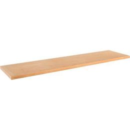 Sch&auml;fer Shop Sch&auml;fer Shop Pure Ablegeboden f&uuml;r manuell h&ouml;henverstellbare Arbeitstische AST31, Multiplex-Platte, St&auml;rke 30 mm, bis 200 kg, B 1500 x T 365 x H 30 mm, Buche-Dekor