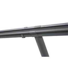 Regenrinne & Fallrohr f&uuml;r &Uuml;berdachungssystem WSM Leipzig, B 2250 mm, Kunststoff