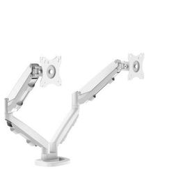 Dual Monitorarm Fellowes Eppa&trade;, bis 39" Gesamtbreite, VESA, dreh-/schwenk-/neig-/h&ouml;henverstellbar, wei&szlig;