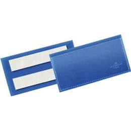 Durable Etiketten- u. Kennzeichnungstaschen, PP, selbstklebend, dokumentenecht, B 100 x H 38 mm, 50 St.