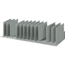 PAPERFLOW Sortierstation, DIN A4, Polystyrol, f&uuml;r Schr&auml;nke, 12 F&auml;cher, B 1120 x T 275 x H 210 mm