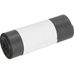 Deiss M&uuml;llbeutel, 30 Liter, HDPE mit 10-20 % Regeneratanteil, B 490 x H 600 mm, grau, 2000 St&uuml;ck