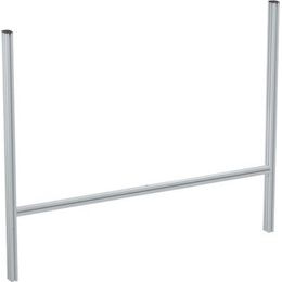 Aufbauprofileset f&uuml;r treston QuatreX, ESD-leitf&auml;hig, B 1060 x T 55 x H 1200, lichtgrau RAL 7035