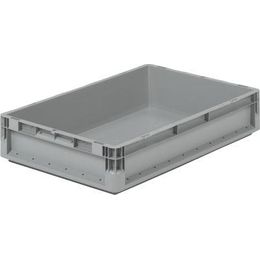 Sch&auml;fer Shop Euro Box Leichtbeh&auml;lter ELB 6120, aus PP, Inhalt 23,3 L, ohne Deckel, grau