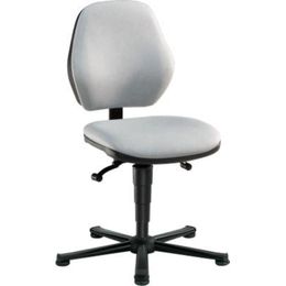 bimos Laborstuhl Basic, Kunstleder, StamskinTop grau