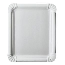 Pappteller Papstar Pure, Einweg, eckig, 165 x 200 mm, lebensmittelecht, FSC&reg;-zertifiziert & kompostierbar, wei&szlig;, 2 x 250 St&uuml;ck