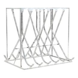 Schr&auml;ghochparker WSM, 2-seitig, f&uuml;r Reifen bis B 60 mm, B 2100 x T 1875 x H 2010 mm, Stahl verzinkt, 12 Einh&auml;ngepl&auml;tze