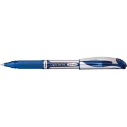 Pentel Gel-Tintenroller EnerGel BL 57, blau, 12 St.