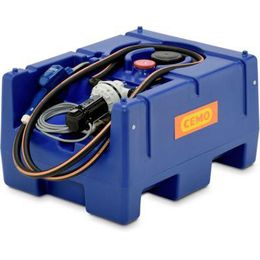 Mobile Tankstelle CEMO Blue-Mobil EASY, mit Membranpumpe CEMATIC BLUE 12 V, 125 l Tank f&uuml;r AdBlue&reg;, B 800 x T 600 x H 450 mm