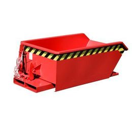 Kippbeh&auml;lter Bauer Mini Typ MGU 230, 350 mm Sch&uuml;ttkantenh&ouml;he, rot