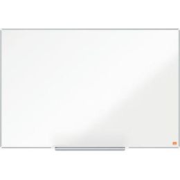 NOBO Whiteboard Nano Clean, Stahl, wei&szlig; nanobeschichtet, magnethaftend, B 900 x H 600 mm