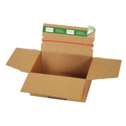 Versandkartons Gr&uuml;nmarie&reg;, 165 x 135 x 80 mm, ideal f&uuml;r P&auml;ckchen Gr&ouml;&szlig;e S, Automatikboden, bis 20 kg, 100 % recycelbar, FSC&reg;-Wellpappe, braun, 25 St&uuml;ck