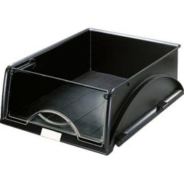 Leitz&reg; Ablagekorb Sorty, DIN A4, Polystyrol, schwarz