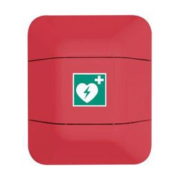 EICHNER Defibrillatorschrank, B 434 x T 225 x H 528 mm, rot