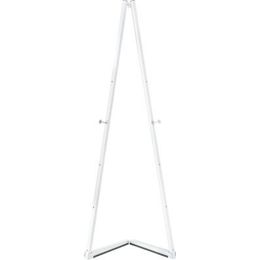 Updated Update Displays Staffelei, h&ouml;henverstellbar, Aluminium, faltbare F&uuml;&szlig;e, B 536 x T 309 x H 1500 mm, wei&szlig;