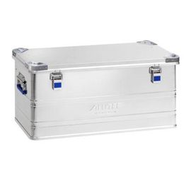 Transportbox ALUTEC INDUSTRY 92, Aluminium, 92 l, L 780 x B 385 x H 379 mm, mit Stapelecken, stabiler Deckel