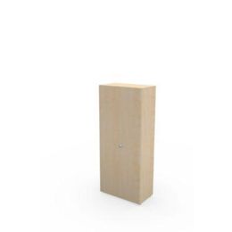 Sch&auml;fer Shop Sch&auml;fer Shop Genius Fl&uuml;gelt&uuml;renschrank TETRIS WALL, 5 Ordnerh&ouml;hen, T&uuml;ranschlag rechts, B 800 x T 440 x H 1880 mm, Ahorn-Dekor