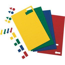Sch&auml;fer Shop Sch&auml;fer Shop Select Magnetsymbole Kreis, 50 St&uuml;ck, rot