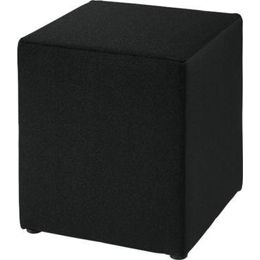 Sitzhocker Wall In, B 410 x T 410 mm, schwarz