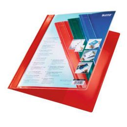 Leitz&reg; Schnellhefter Exquisit, DIN A4, PVC, rot