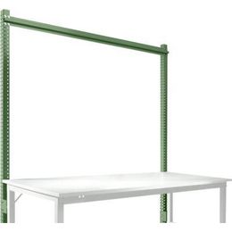 Manuflex Aufbauportal, Grundtisch SPEZIAL Arbeitstisch-/Werkbanksystem UNIVERSAL/PROFI, 1750 mm, resedagr&uuml;n