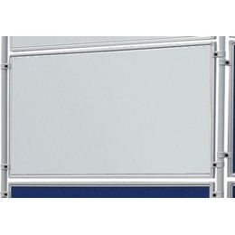 Franken Stellwandtafel ECO beidseitig Schreibtafel, Aluminiumrahmen, 1200x900 mm